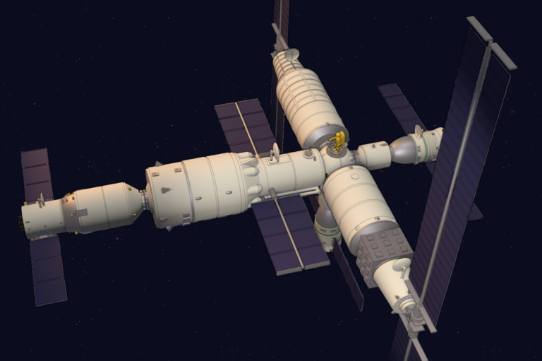 How Does China’s Tiangong Space Station Compare To The ISS – TheSpaceBucket